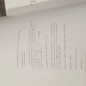 Other | The Polar Express Written Illustrated By Chris Van Allsburg ...